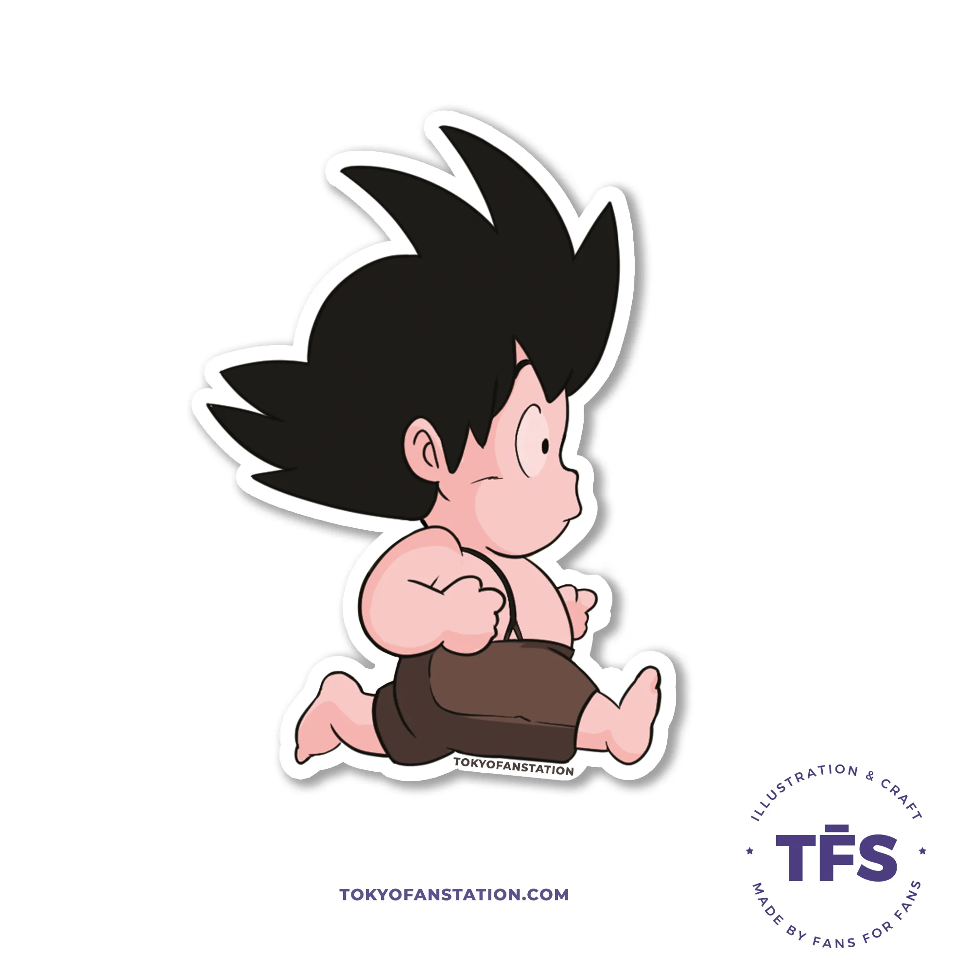 Sticker Kid Goku - Tokyo Fan Station